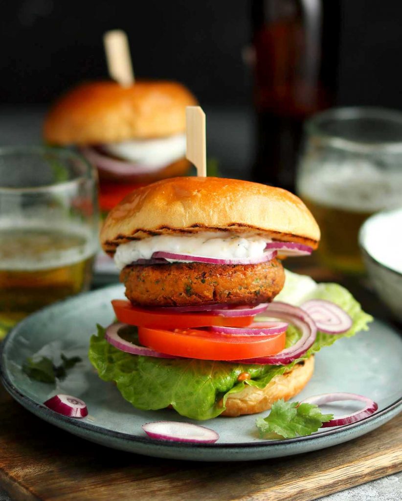Falafel Burgers