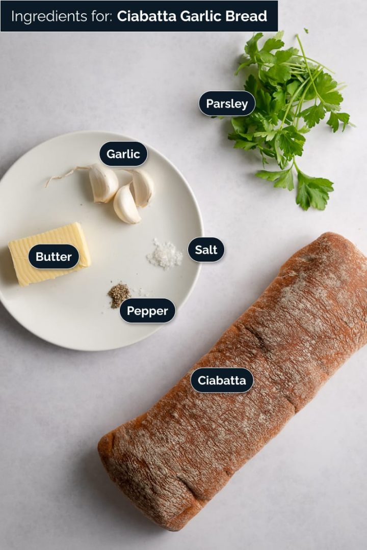 Ciabatta Garlic Bread